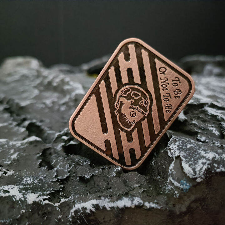 Metal Fidget Toys - Metal Poker Push Card Fidget Slider Stress Relief ...