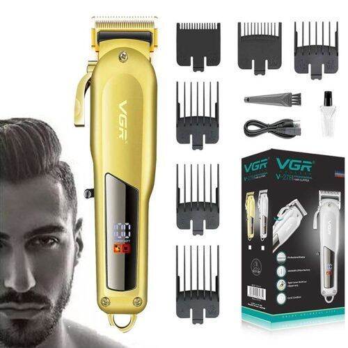 VGR (V-278) PROFESSIONAL RECHARGABLE HAIR CLIPPER(READY STOCK MALAYSIA ...