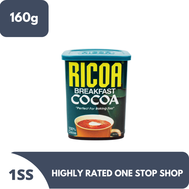 Ricoa Breakfast Cocoa 160g | Lazada PH