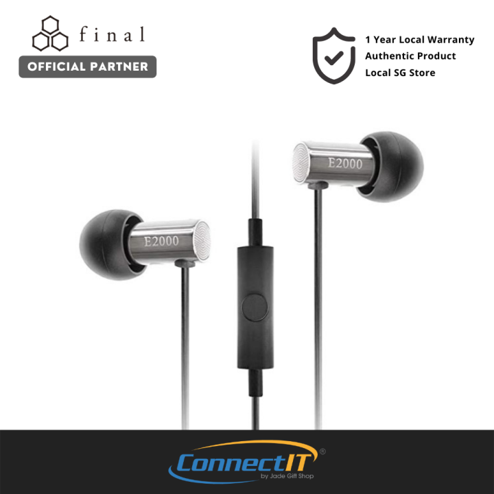 Final Audio E3000C Premium Audiophile In-Ear Earphones With Mic For Smartphones With Local ...