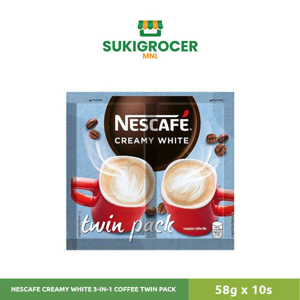Nescafe Creamy White 3-in-1 Coffee Twin Pack 58G x 10s | Lazada PH