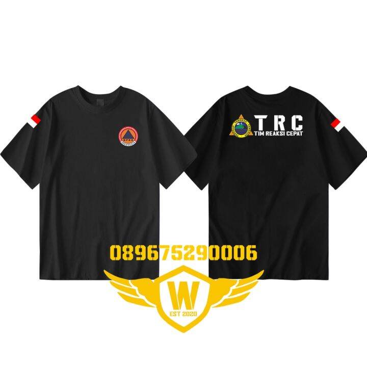 KAOS BAJU TRC BPBD | Lazada Indonesia