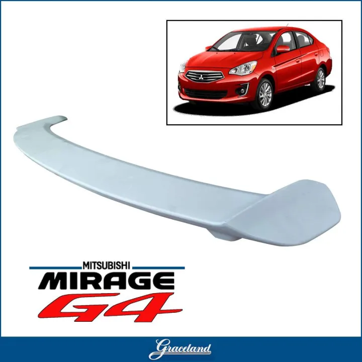 Spoiler for Mitsubishi Mirage G4 Model 2014 2015 2016 2017 2018 | Lazada PH