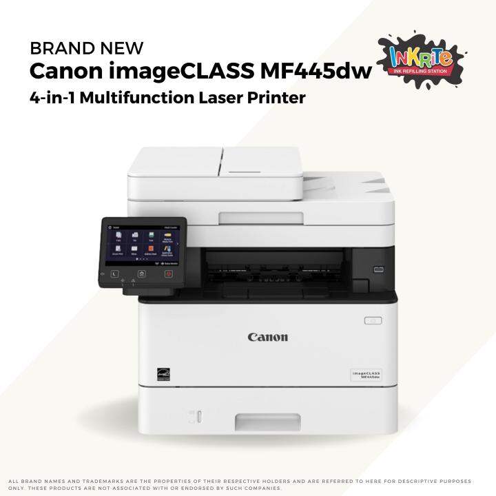 Brand New Canon imageCLASS MF445dw 4-in-1 Multifunction Laser Printer ...