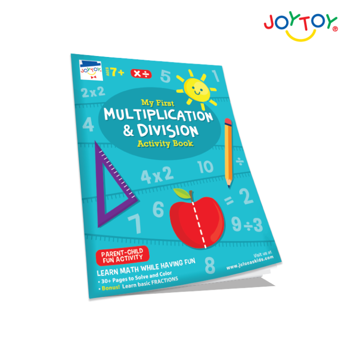 JOYTOY My First Multiplication & Division Activity Book | Lazada PH