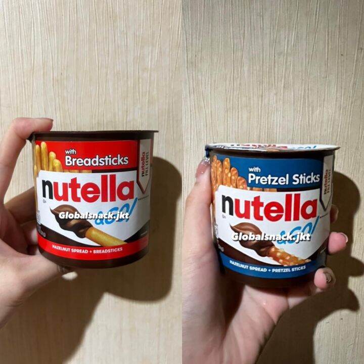 NUTELLA & GO WITH BREADSTICKS- NUTELLA GO HAZELNUT NYAM NYAM BISKUIT ...