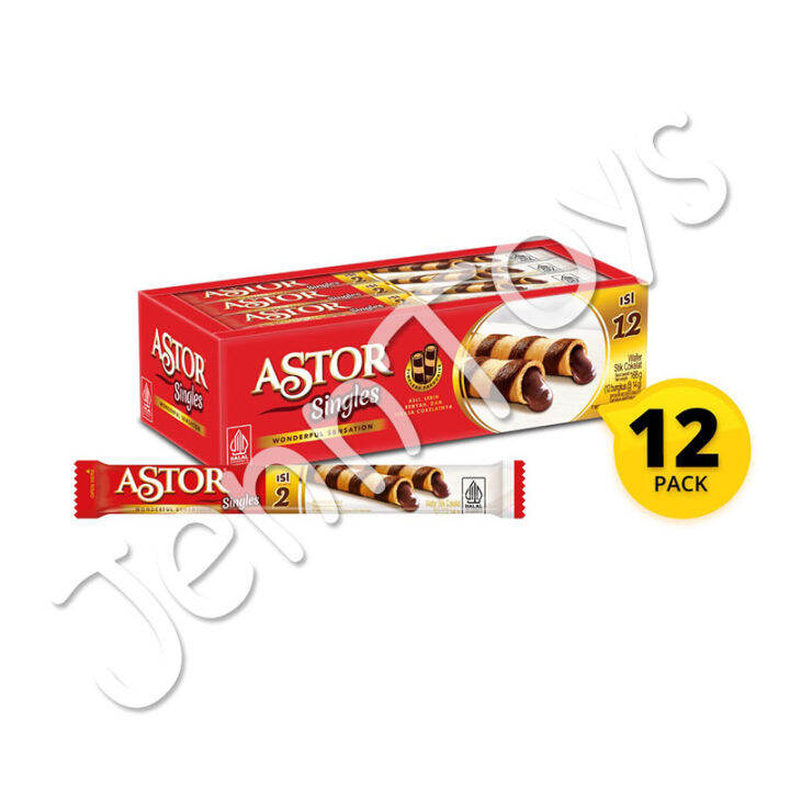 JennToys - ASTOR SINGLE - wafer coklat mayora | Lazada Indonesia