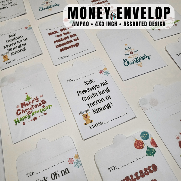 Money Envelop - Ampao - 4x3 Inch Size - Assorted Design | Lazada PH