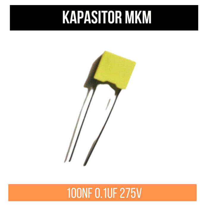 Kapasitor Capacitor MKM Kotak 104 100nF 0.1uF 5% 275V 104n | Lazada Indonesia