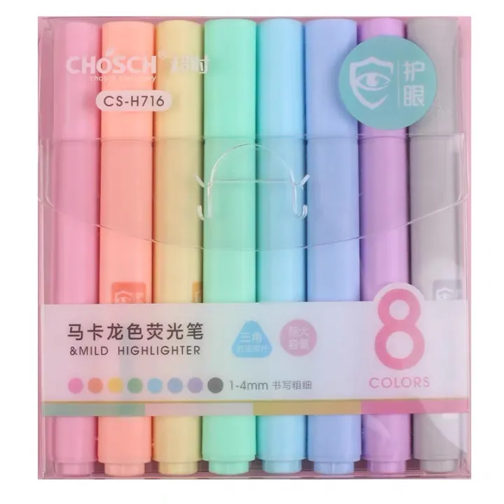 SY 8 in 1 Chosch Mild Pastel Highlighter | Lazada PH