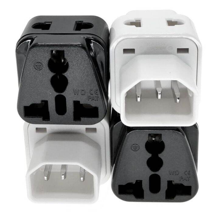 PSU PDU IEC C14 Plug Converter Adapter 2 Way Multi Outlet AC250V 10A ...