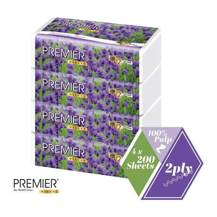 Premier Deluxe Soft Pack Tissue - 2 Ply | Lazada Singapore