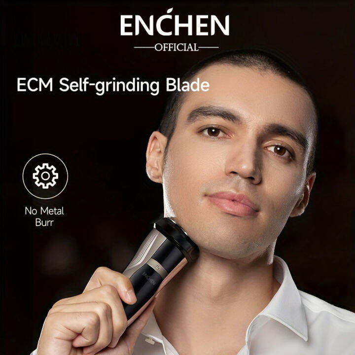 ENCHEN BlackStone 5S Electric Shaver for Men Waterproof IPX7 Cordless ...