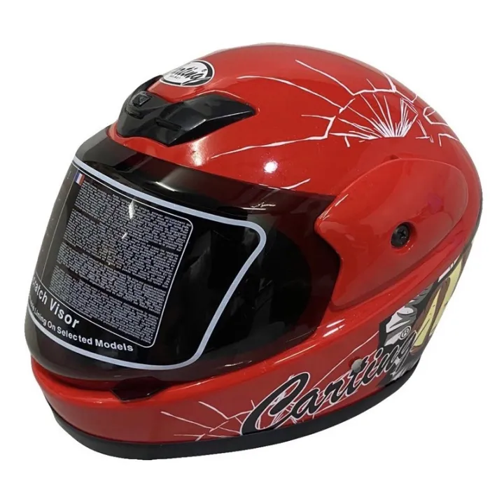 helmet B006 Full Face Single Visor Carting Helmet Large Only | Lazada PH