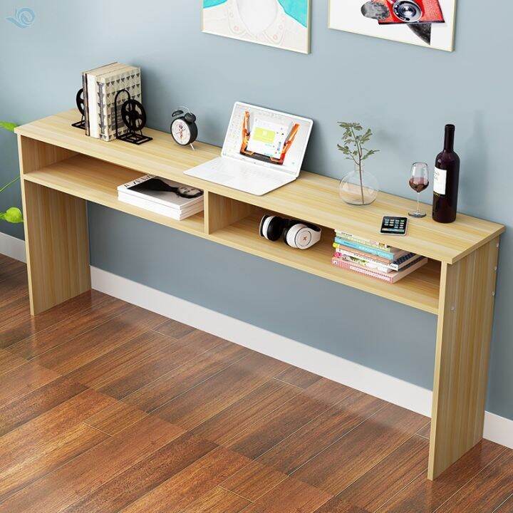 Narrow desk 40cm long desk simple crack table rectangular wall 40cm ...