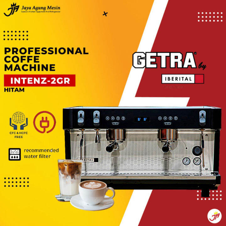 GETRA PROESSIONAL COFFEE MACHINE (BLACK) / INTENZ-2GR | Lazada Indonesia