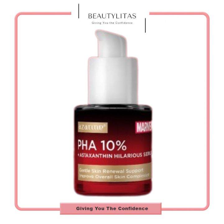 AZARINE x MARVEL PHA 10% + Astaxanthin Hilarious Serum 20ml | Lazada ...