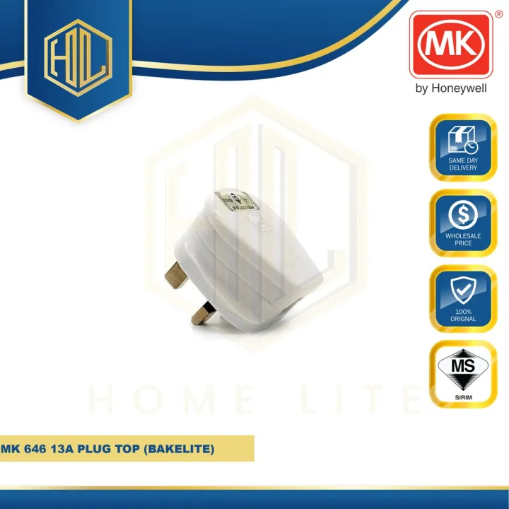MK 646 13A 3 PIN PLUG TOP / 3 PIN PLUG / SOCKET - Power Adapter Soket ...