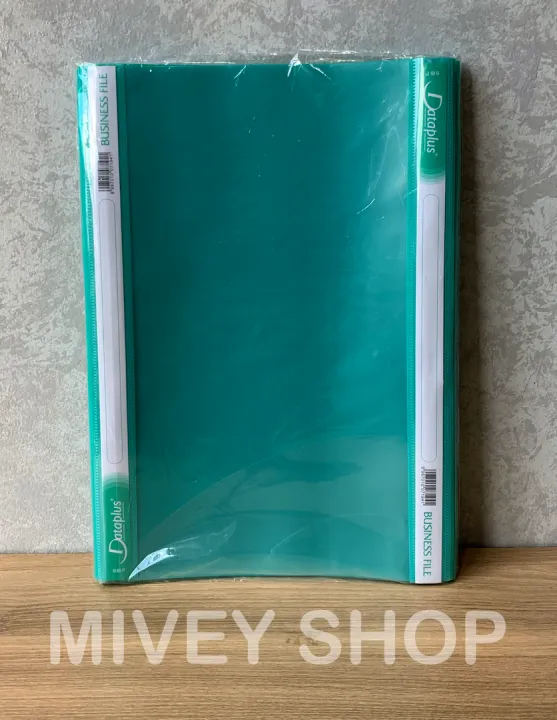 Business File F4 - Map Plastik Folio Data Plus (1 Lusin) | Lazada Indonesia