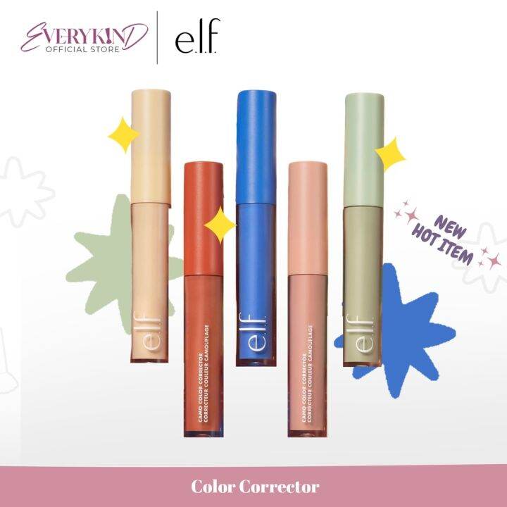 Elf Camo Color Corrector - Hydrating Lightweight Longlasting for ...