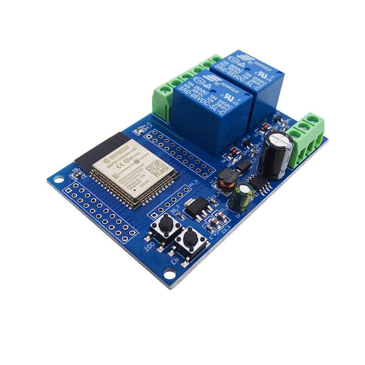 Dual-channel WIFI Relay Module ESP32-WROOM Development Board Secondary ...