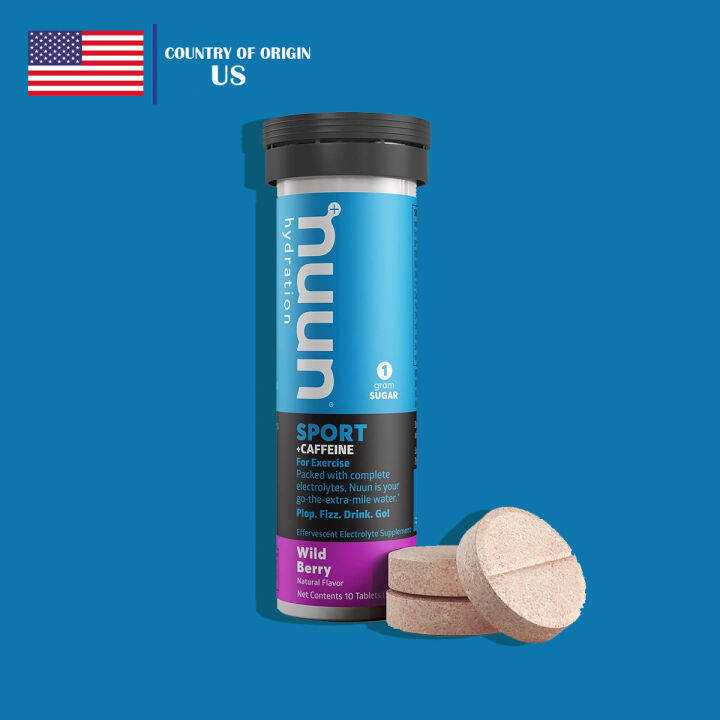 Nuun Energy Wild Berry Electrolyte +Caffeine Drink Tablets | Lazada PH