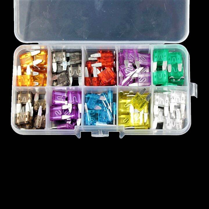 Small Size Auto Blade Fuse 2 to 35A AMP Assortment Car Truck Fuses With ...