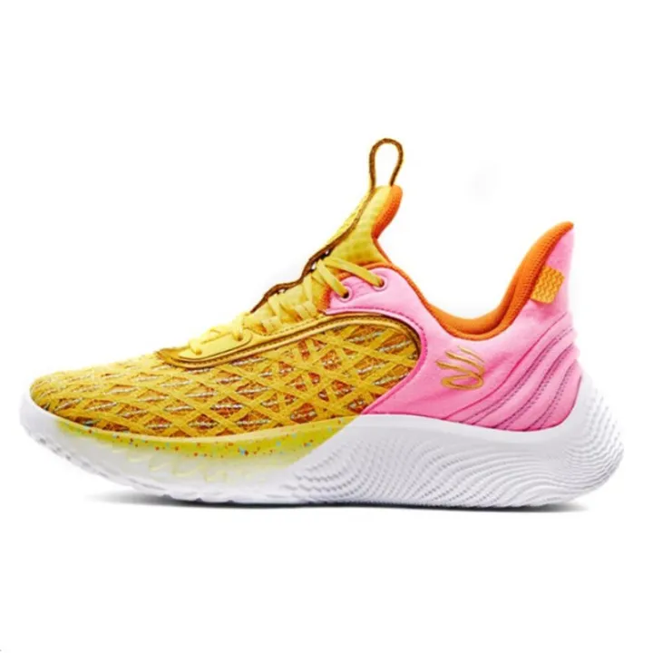 New generation 9 basketball shoes in the library Blue Pink curry flow 9 ...