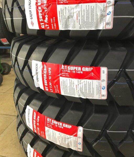 GT SUPER GRIP 7.50-16 14PR BAN LUAR TRUK Cold Diesel BUS 750 16 BIAS ...