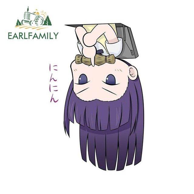Earlfamily Chibi Akatsuki From Ceiling Car Sticker Vinyl Anime Log ...