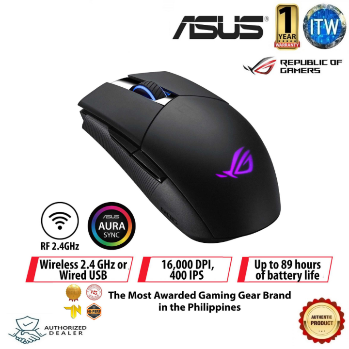 ROG Strix Impact II Wireless Gaming Mouse | Lazada PH