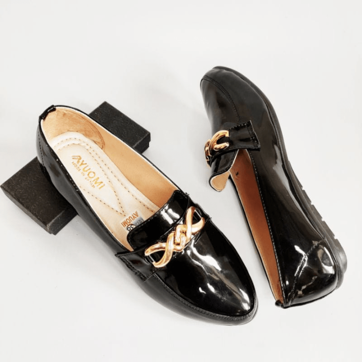 Sepatu kerja Wanita loafers Terbaru Model docmart AYOUMI Kode ML01 ...