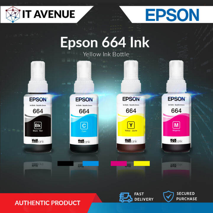 Epson 664 Ink Genuine Bottle | Lazada PH