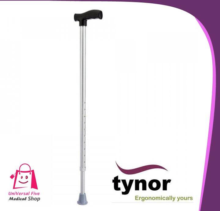 Tynor Walking Stick (L Type) Single Cane Tungkod Adjustable Height ...