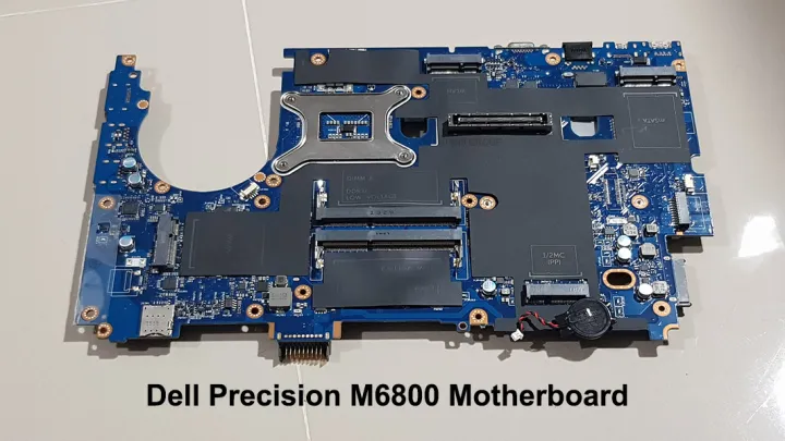 Mainboard Dell Precision M6800 พอร์ทต่อจอ LVDS ใส่การ์ดจอสูงสุด K5100M ...