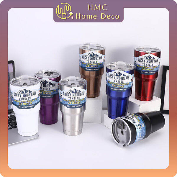 900ml Rocky Mountain Tumbler Stainless Steel Thermos Bottle Magic ...