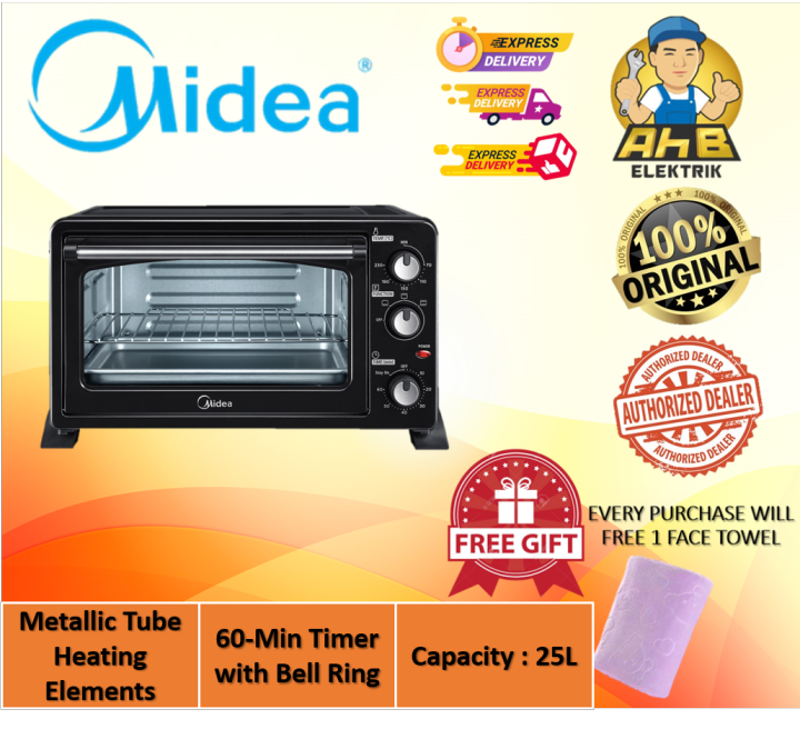 Midea MEO-25EX1 25L Electric Oven Toaster | Lazada