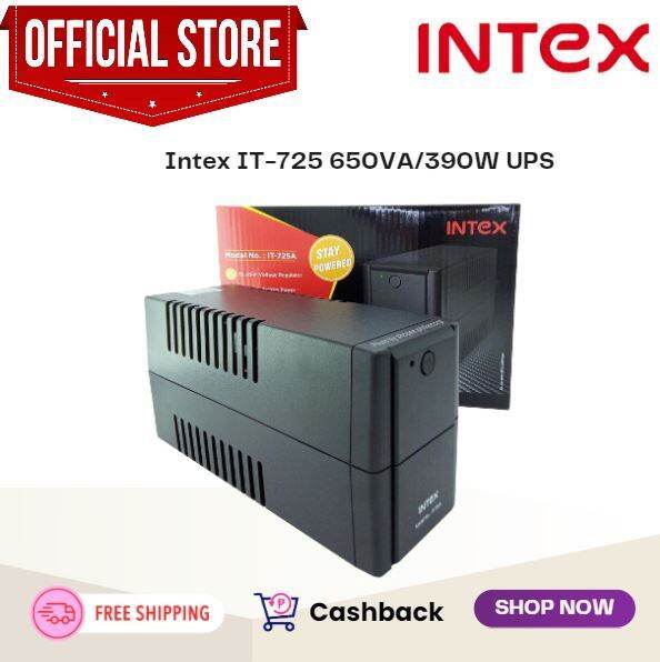 Intex IT-725 650VA/390W UPS | Lazada PH