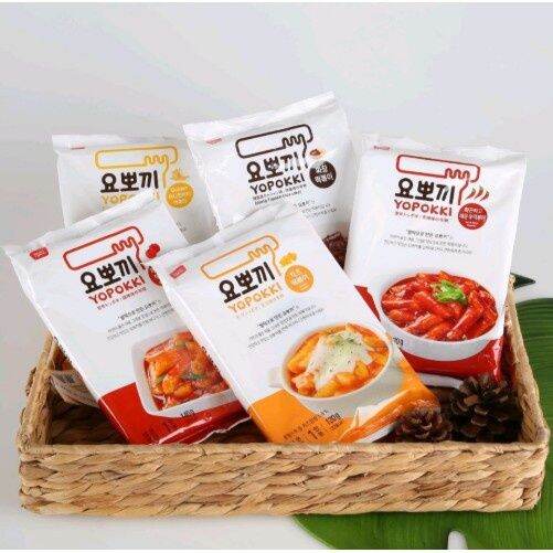 Yoppoki Pouches Instant Toppoki | Korean Instant Ttekbokki Rice Cakes ...