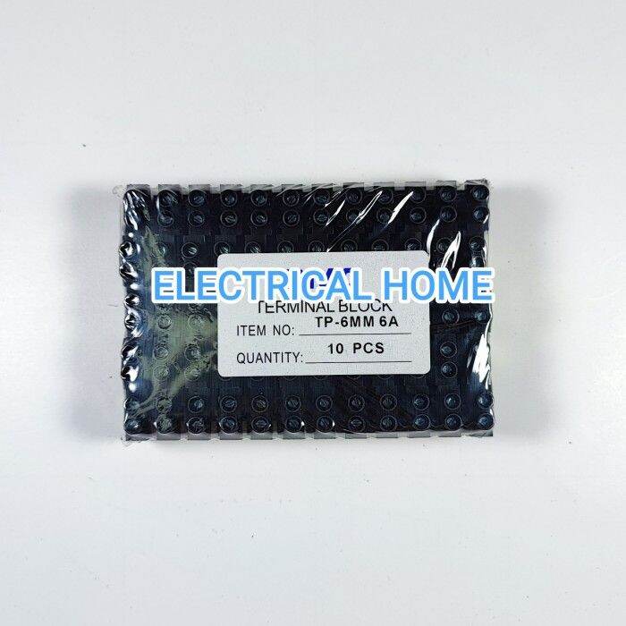 TERMINAL KABEL KRUSTIN 6mm 6A/TERMINAL PLASTIK HITAM | Lazada Indonesia