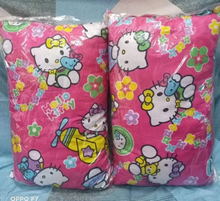 ( UNAN ) FIBER PILLOW 1PCS/2PCS 18*28 PILLOW | Lazada PH