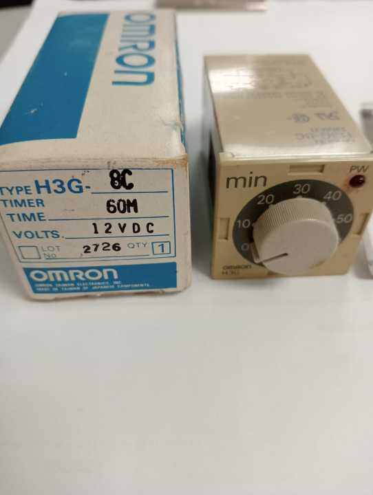 OMRON SOLID STATE TIMER H3G-8C 12VDC | Lazada
