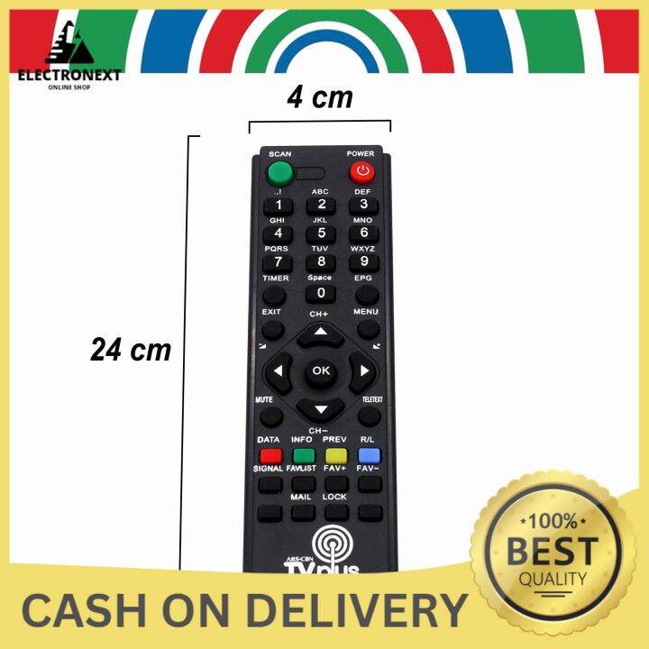ORIGINAL ABS CBN TV Plus TVPLUS Remote Control Compatible with 1st Gen ...