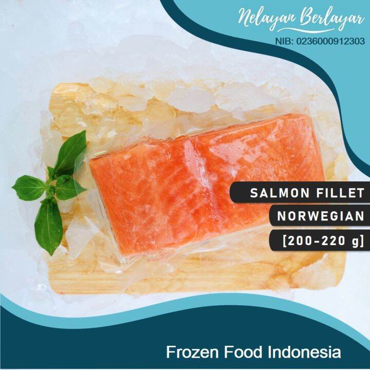 Ikan Salmon Fillet Norwegian Premium / salmon fillet frozen [200g ...