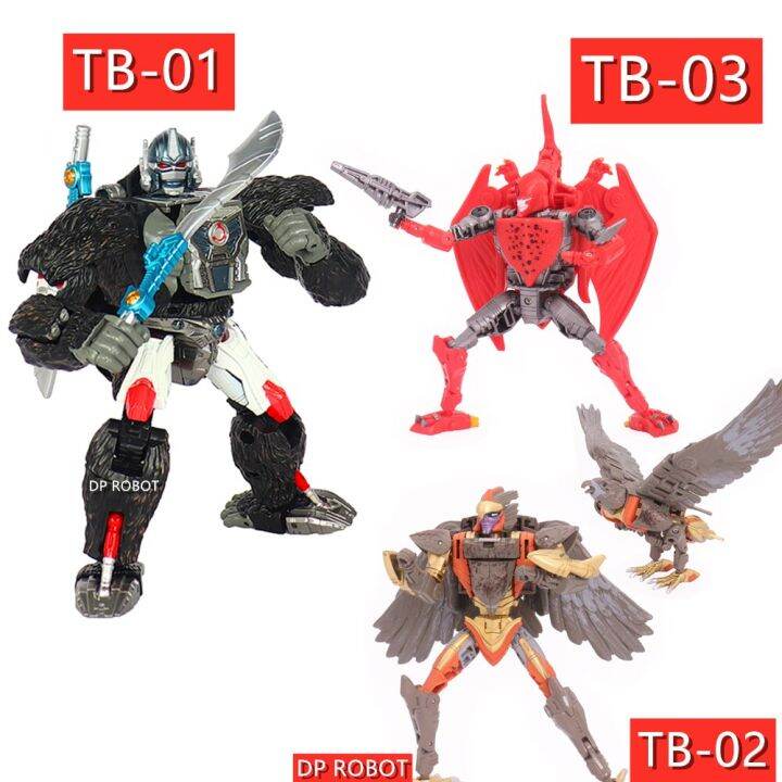 Transformation Beast Wars TB-01 TB-02 TB-03 TB03กอริลลาขวางรุ่นขยายอาณาจักร BW Op Commander ...