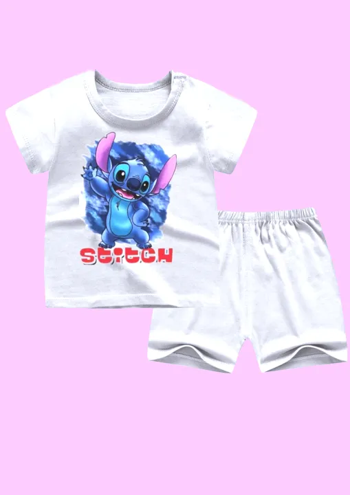 Stitch Kids terno | Lazada PH