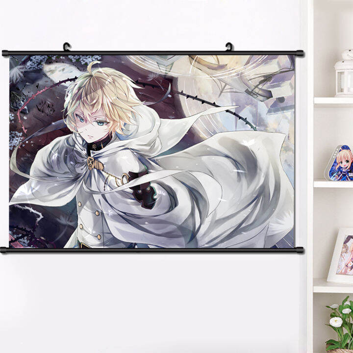 40*60cm Anime Manga Seraph of the end owari no seraph Hiiragi Shinoa ...
