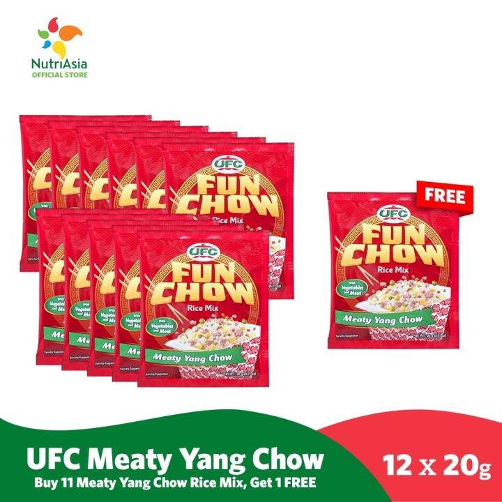 UFC Fun Chow Rice Mix Meaty Yang Chow 20g 11 1 FREE food and drink ...