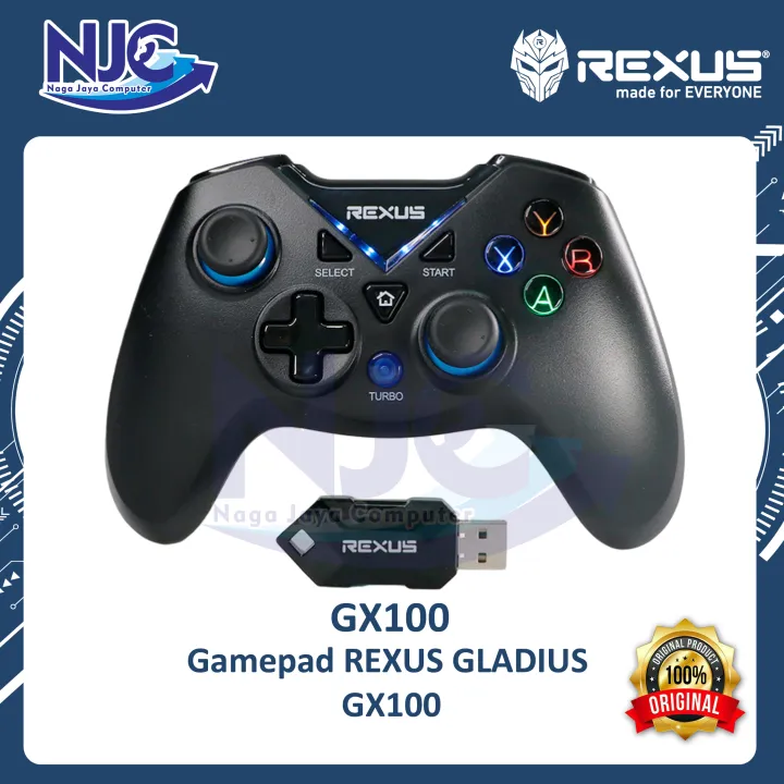 REXUS PRO GAMING WIRELESS GAMEPAD GX100 | Lazada Indonesia