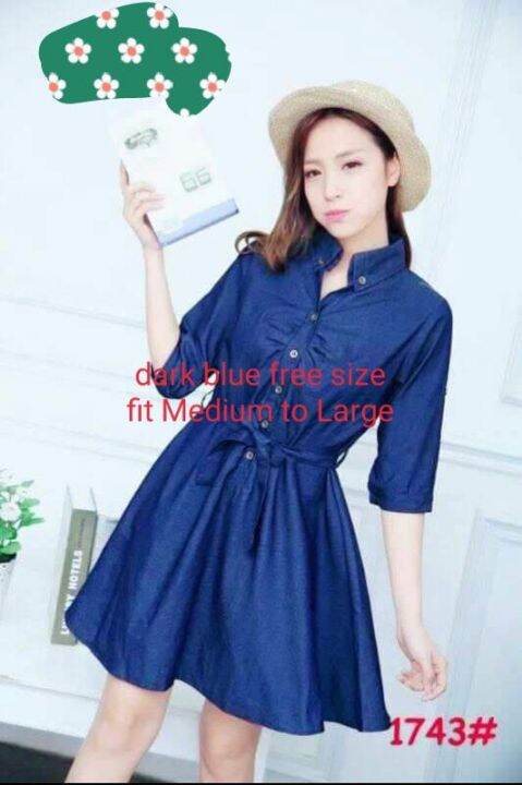 Maong dress for adult | Lazada PH